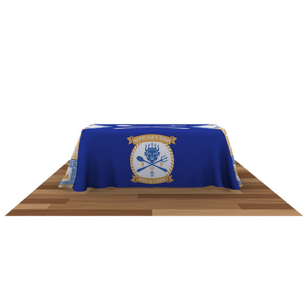 ONE CHOICE Table Throw Full Color 6 Ft. 4-Sided – 314 Display