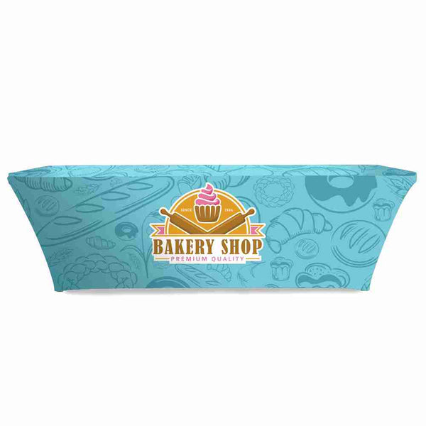 8ft 4 Sided Multi-Stretch Table Throw ONE CHOICE – 314 Display