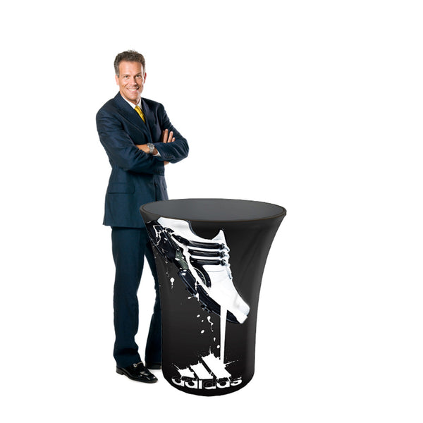 Circular Fabric Pop Up Podium Counter Display – 314 Display
