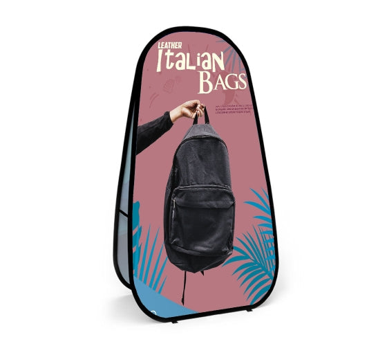 6 ft VerticalPop Out Banners | Custom Printed Pop Up Display Banners ...